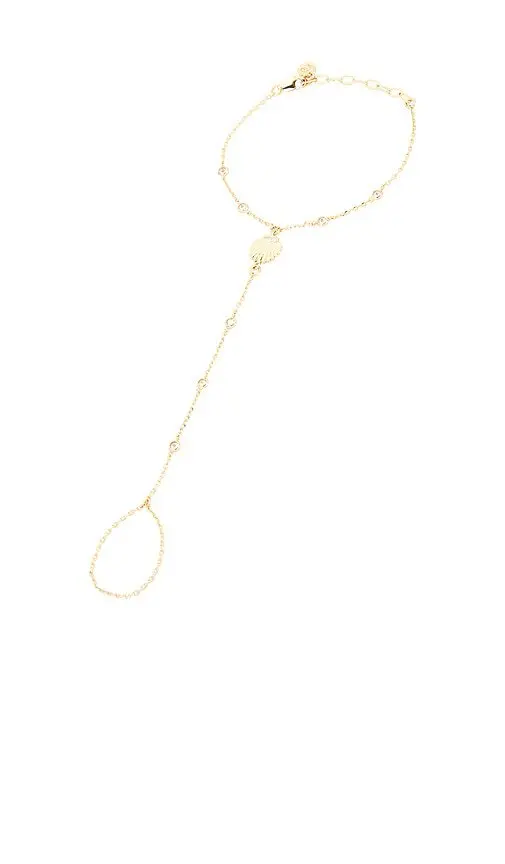 Ettika Oceanic Dreams Hand Chain - Gold
