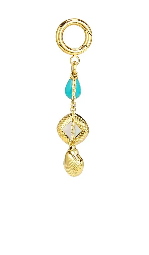 Ettika Metallic Gold Charm - Gold & Multi