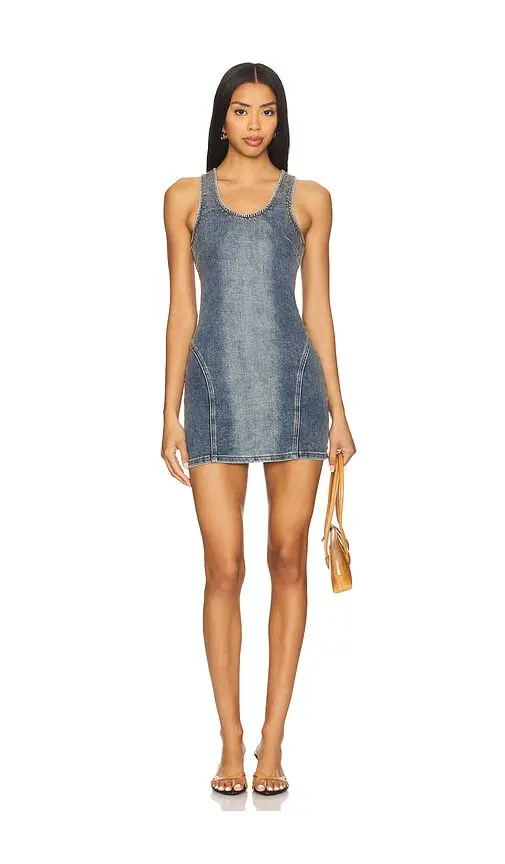 ONETEASPOON Denim Mini Dress