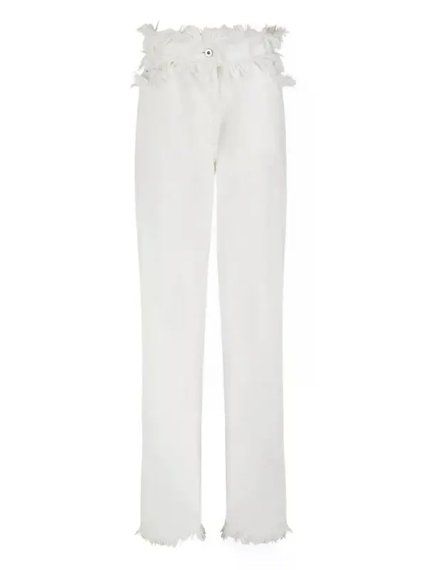 FERRAGAMO Cotton Straight Leg Jeans