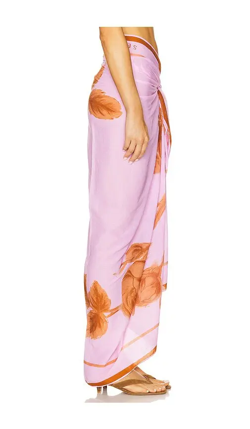 Seafolly Rococo Sarong In Pink