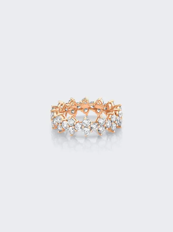 ANITA KO Vivi Diamond Eternity Band - 18k Rose Gold