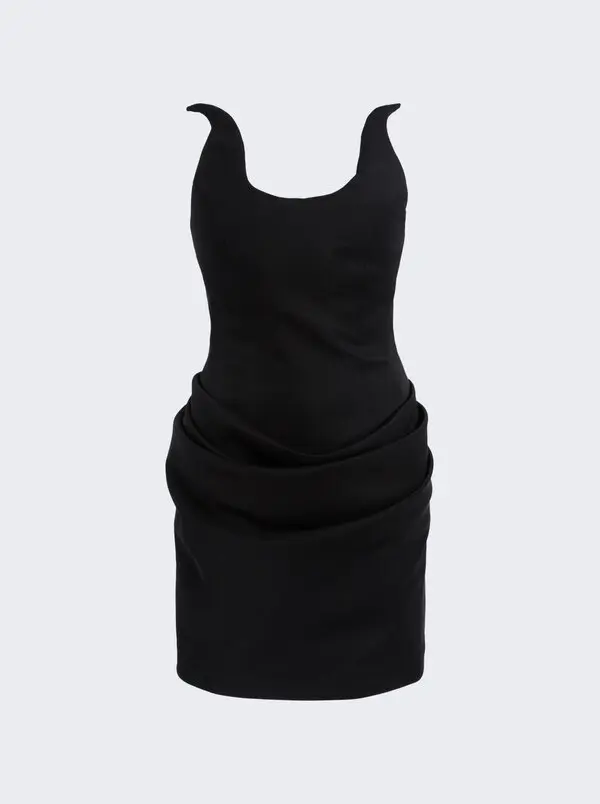 Coperni X Disney Horn Dress - Black