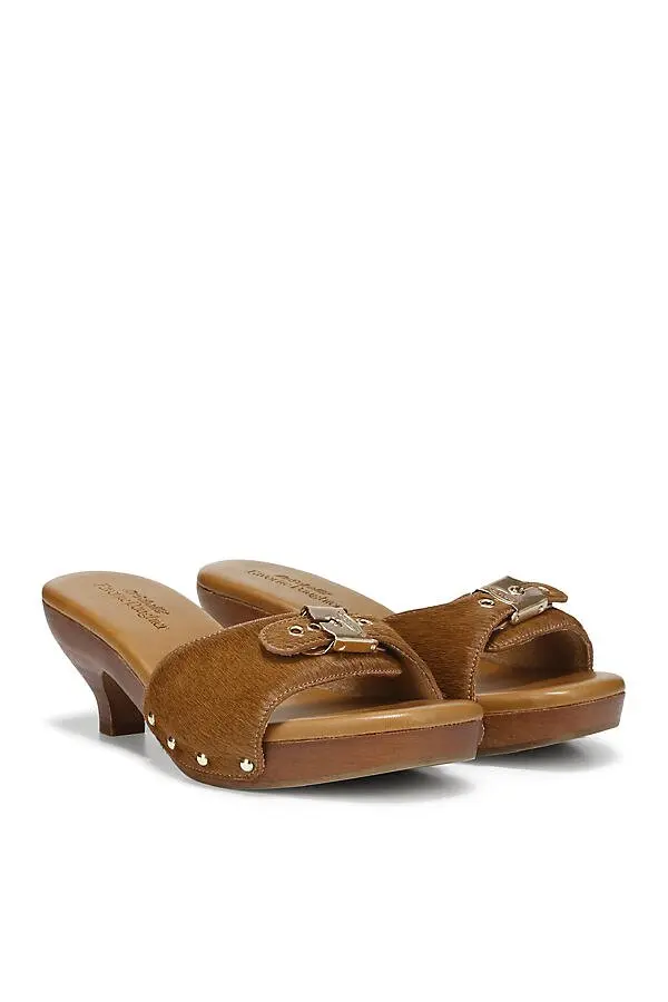 Dr. Scholl'S X Favorite Daughter Heartbreak Wood-bottom Kitten Heels