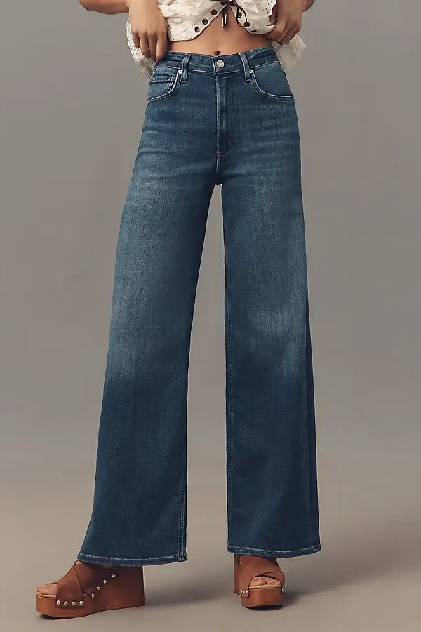 Citizens Of Humanity Lyra High-rise Wide-leg Jeans - Ambry