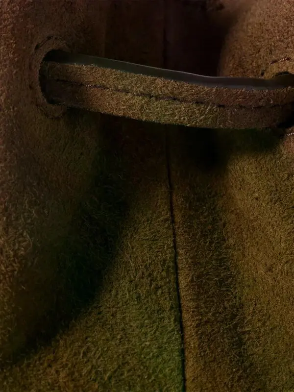 Miu Miu Suede Tote Bag - Brown