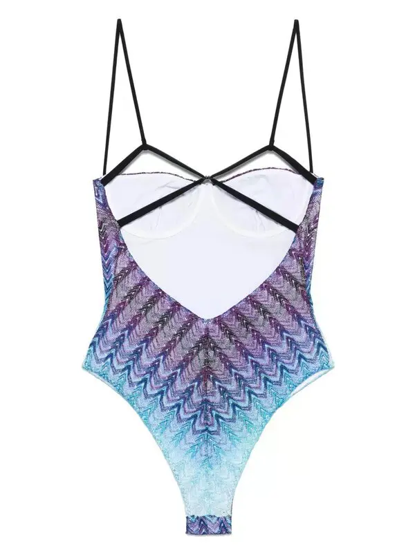 Missoni Zigzag-print One-piece Swimsuit