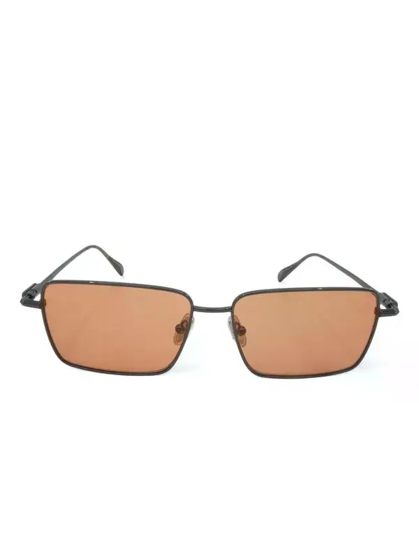 FERRAGAMO Rectangle-frame Sunglasses - Grey