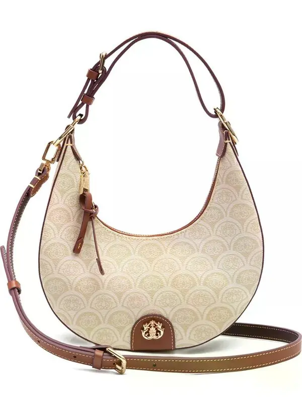 ISLA Monogram Shoulder Bag - Neutrals