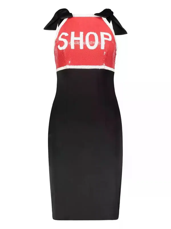 Moschino Sequined Midi Dress