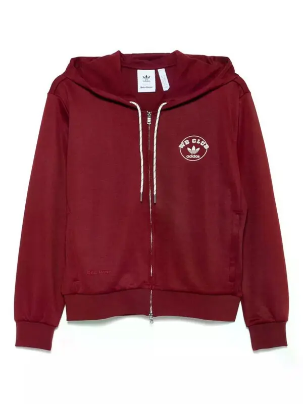 Adidas X Wales Bonner Zip-up Hoodie - Red
