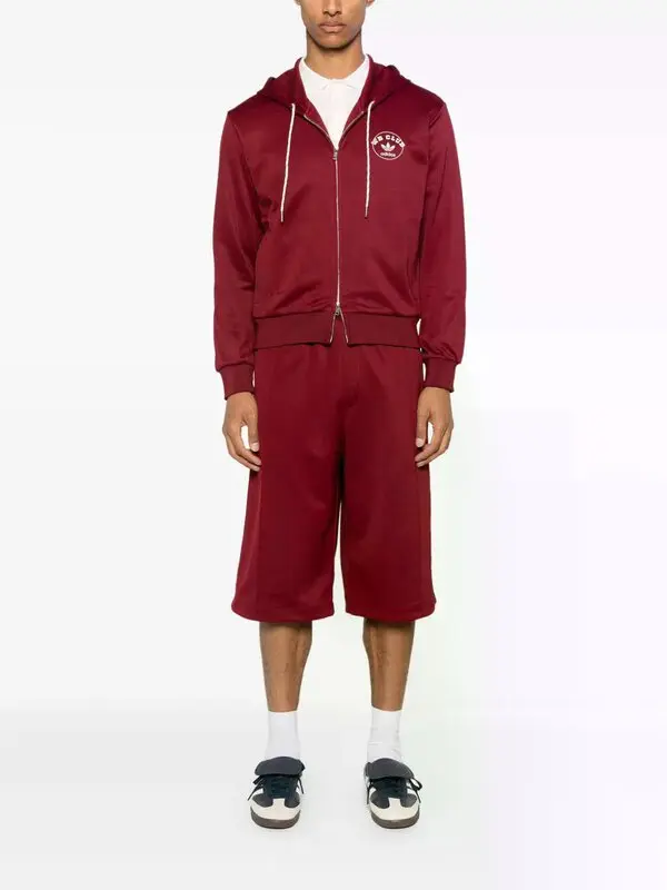 Adidas X Wales Bonner Zip-up Hoodie - Red