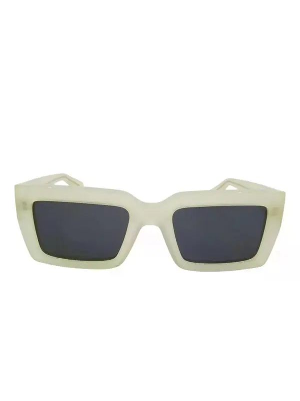 FERRAGAMO Rectangle-frame Sunglasses - White