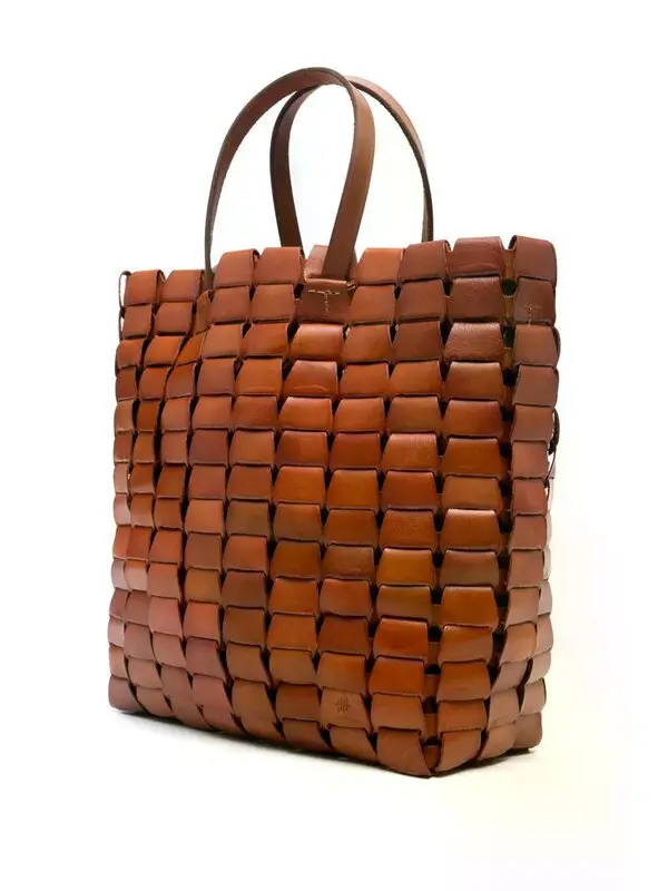 Dragon Diffusion Leather Tote Bag - Brown