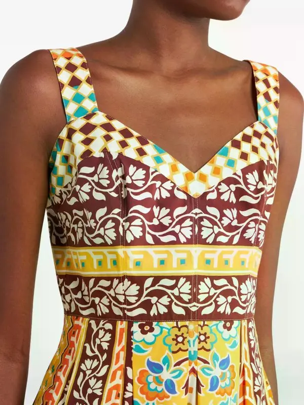 Etro Printed Midi Dress