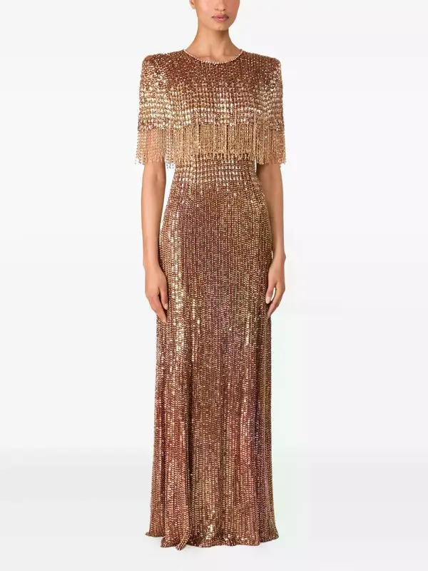 Jenny Packham Lyla Gown - Brown