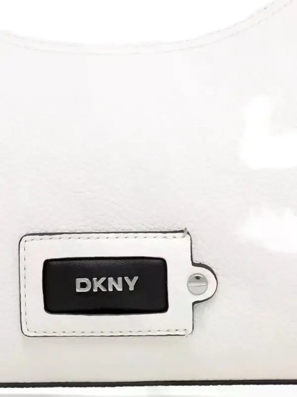 Dkny Logo-patch Shoulder Bag