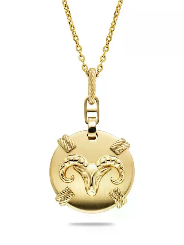 CHARRIOL Zodiac Aries Pendant Necklace - Gold