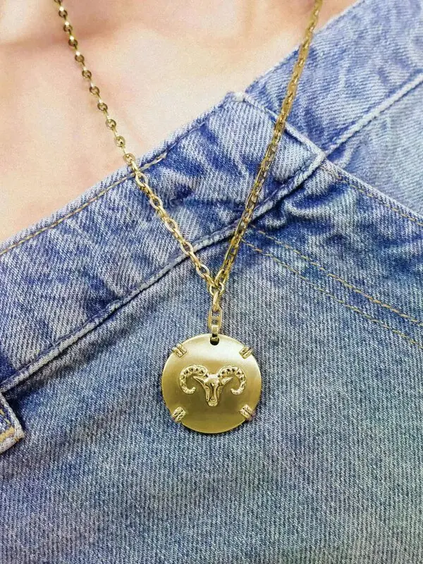 CHARRIOL Zodiac Aries Pendant Necklace