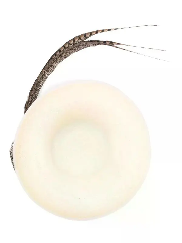 Valentino Garavani Feather-embellished Hat