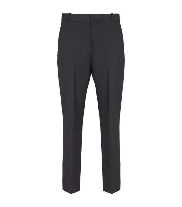 Balmain Wool Tailored Trousers