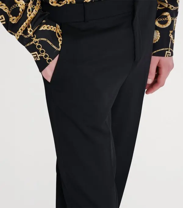Balmain Wool Tailored Trousers