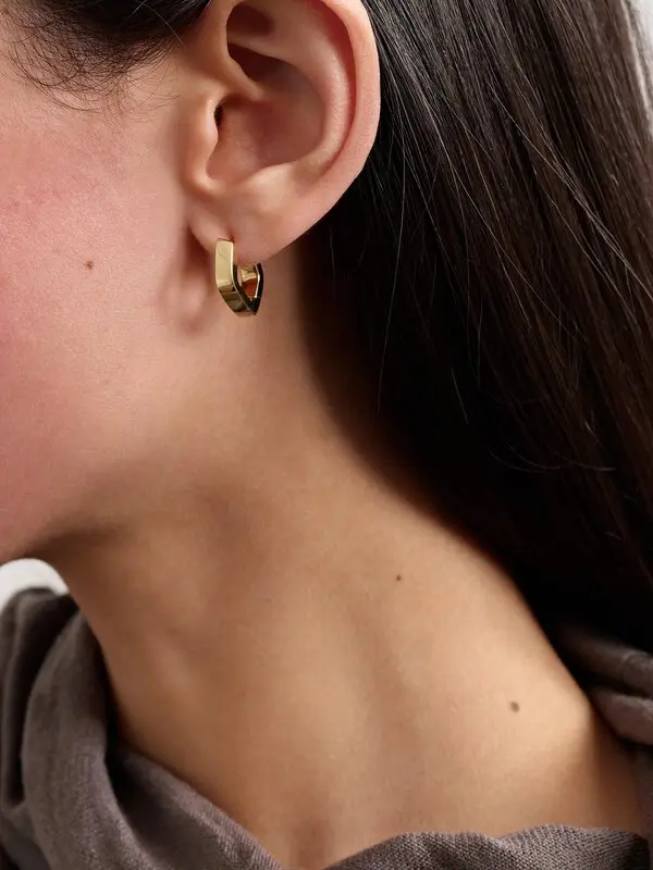 ANITA KO Georgie 18-karat Hoop Earrings