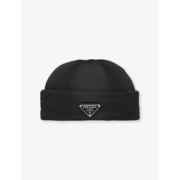 Prada Re-nylon Beanie - Black