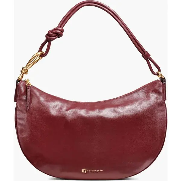 Donna Karan New York Roslyn Large Hobo - Garnet