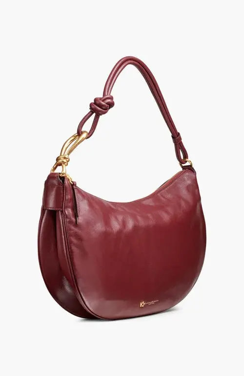 Donna Karan New York Roslyn Large Hobo - Garnet