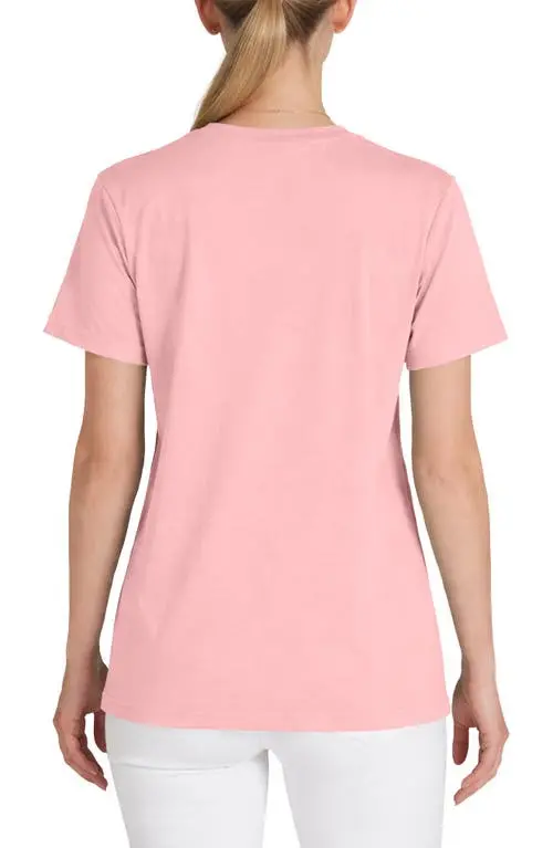 DALIX Lightweight Jersey Tee - Pink