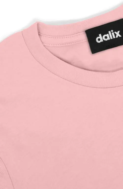 DALIX Lightweight Jersey Tee - Pink
