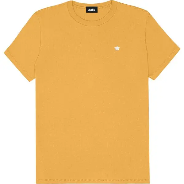 DALIX Lightweight Jersey Tee - Mustard