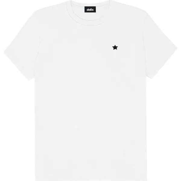 DALIX Lightweight Jersey Tee - White
