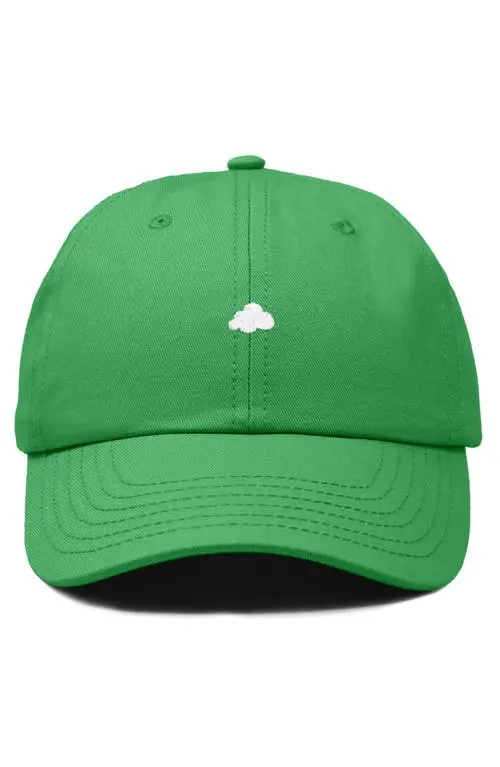 DALIX Lil Cloud Dad Cap - Kelly Green