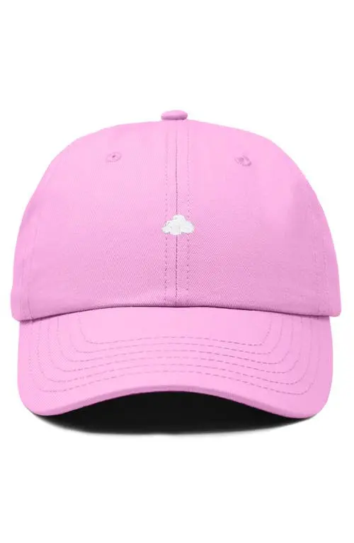 DALIX Lil Cloud Baseball Cap - Light Pink