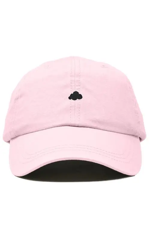DALIX Lil Cloud Baseball Cap - Washed Pink