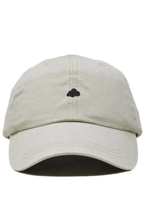DALIX Lil Cloud Dad Cap - Washed Stone White