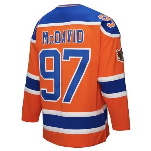 Mitchell & Ness Connor Mcdavid Edmonton Oilers Power Play Jersey