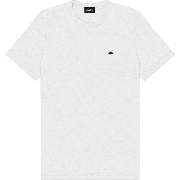DALIX Lil Cloud Lightweight Jersey Tee - Ash Gray