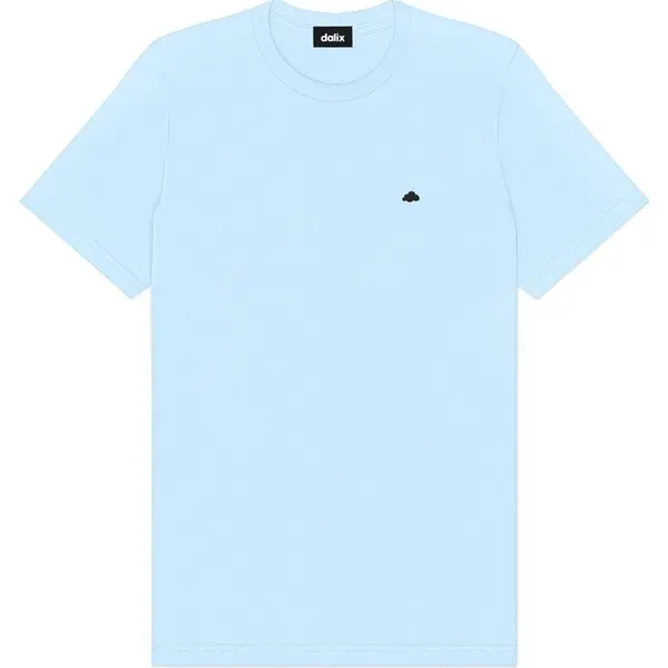 DALIX Lil Cloud Lightweight Jersey Tee - Baby Blue