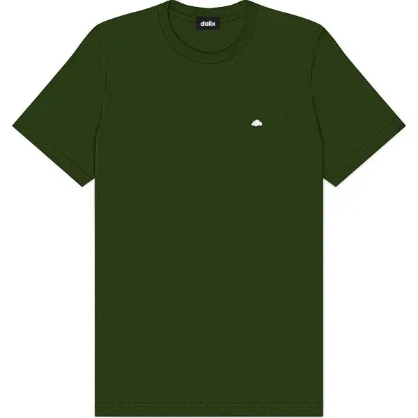 DALIX Lil Cloud Lightweight Jersey Tee - Olive