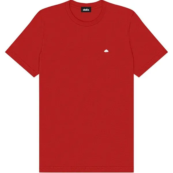 DALIX Lil Cloud Lightweight Jersey Tee - Red