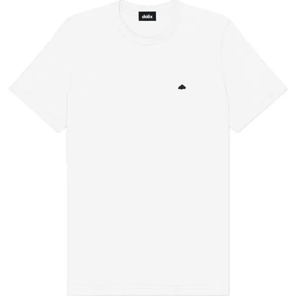 DALIX Lil Cloud Lightweight Jersey Tee - White