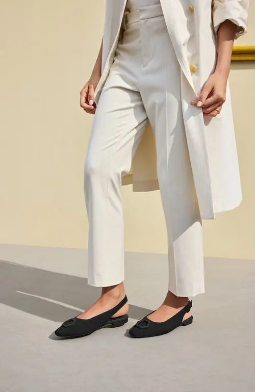 Vivaia Kalina Mini Square-toe Slingback Sandals