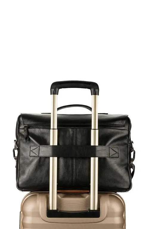 VELEZ Full Grain Leather Laptop Messenger Bag