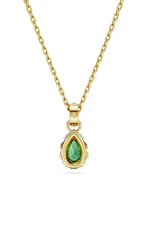 SWAROVSKI Chroma Pear Cut Pendant Necklace