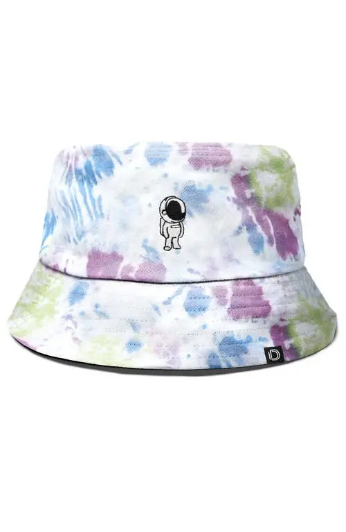 DALIX Astronaut Cotton Bucket Hat - Tie Dye Green