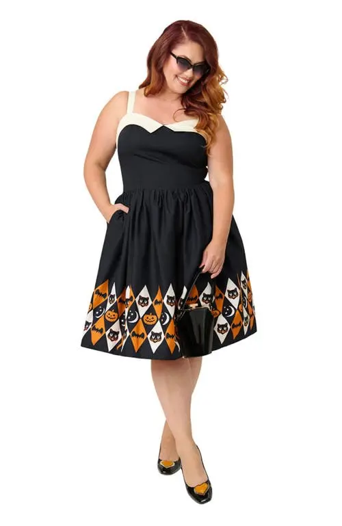 Unique Vintage Rachel Swing Dress