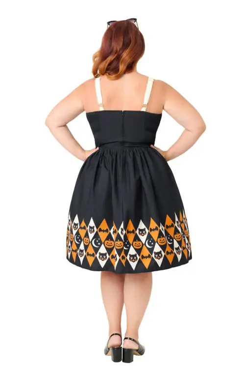 Unique Vintage Rachel Swing Dress